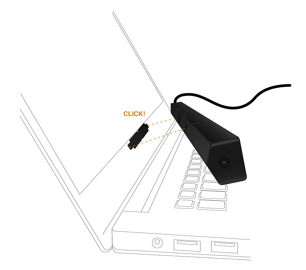 mount-tobii-pro-fusion-on-the-screen-step-2
